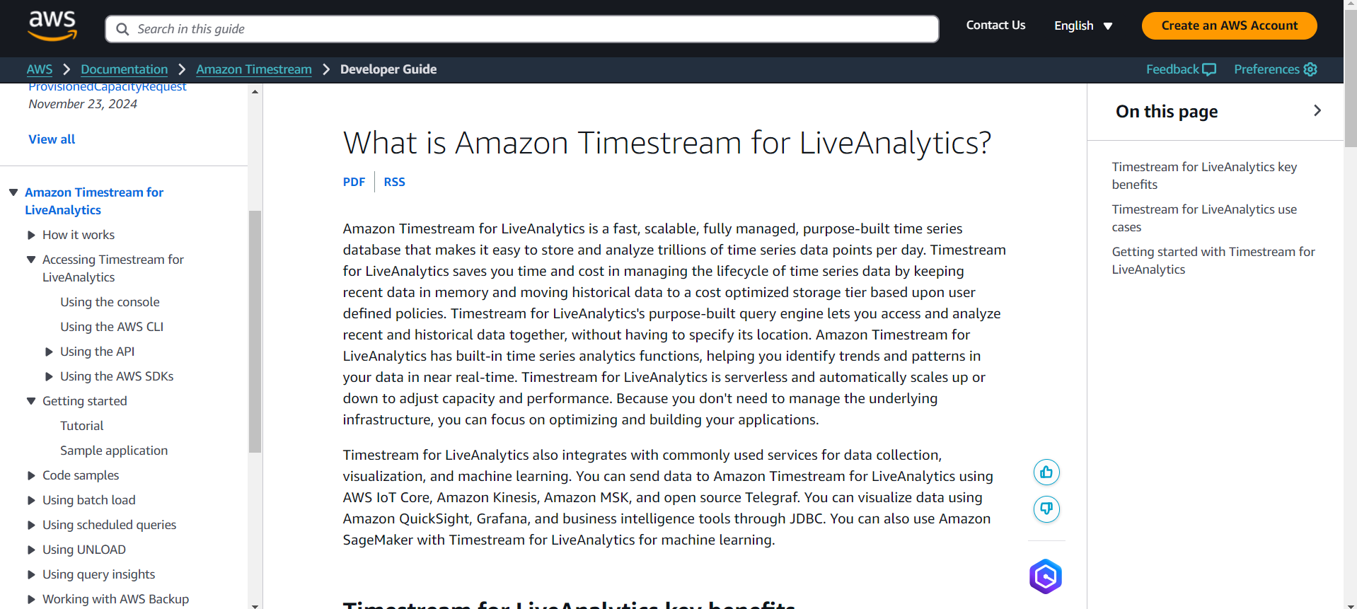 Exploring a Time Series Database | Devpost