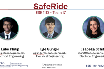 ESE 1110, Team 17, SafeRide | Devpost