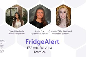 ESE 1110, Team 24, FridgeAlert | Devpost