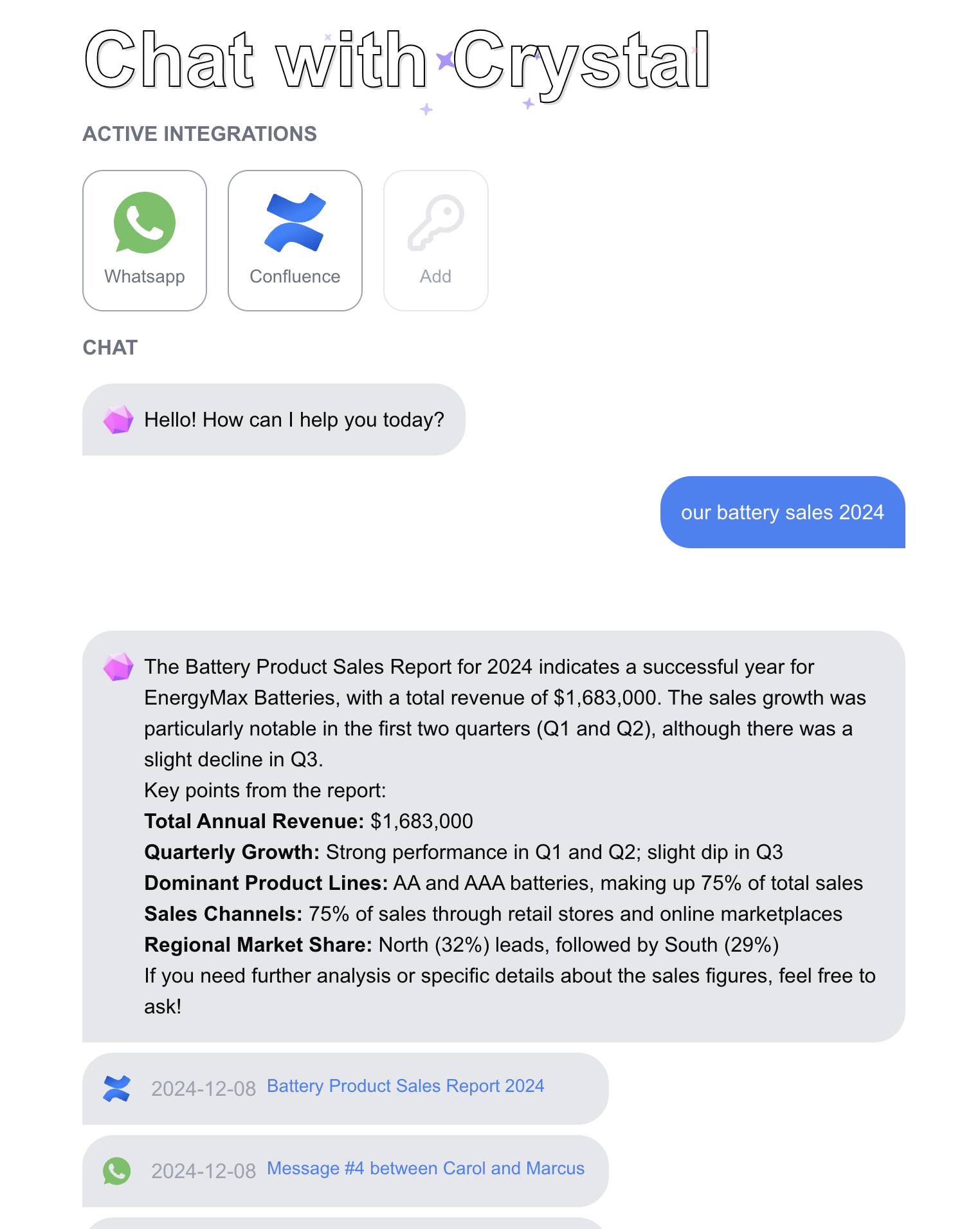 CRYSTAL.AI | Devpost
