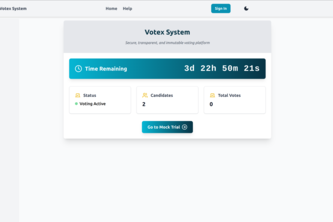 Votex_System | Devpost