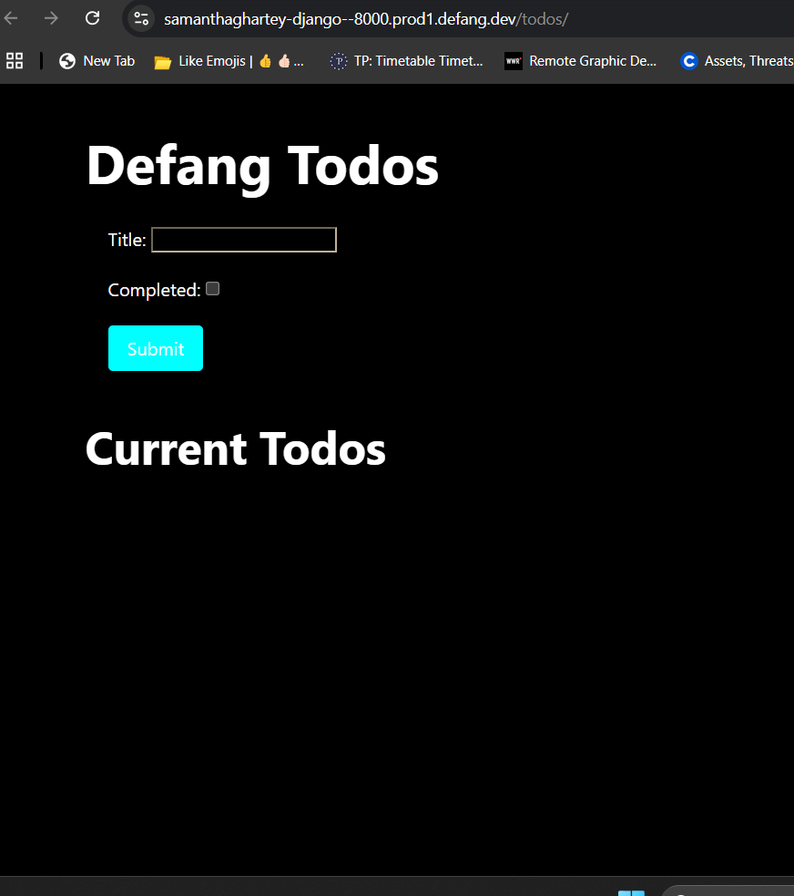 Defang Deployment | Devpost