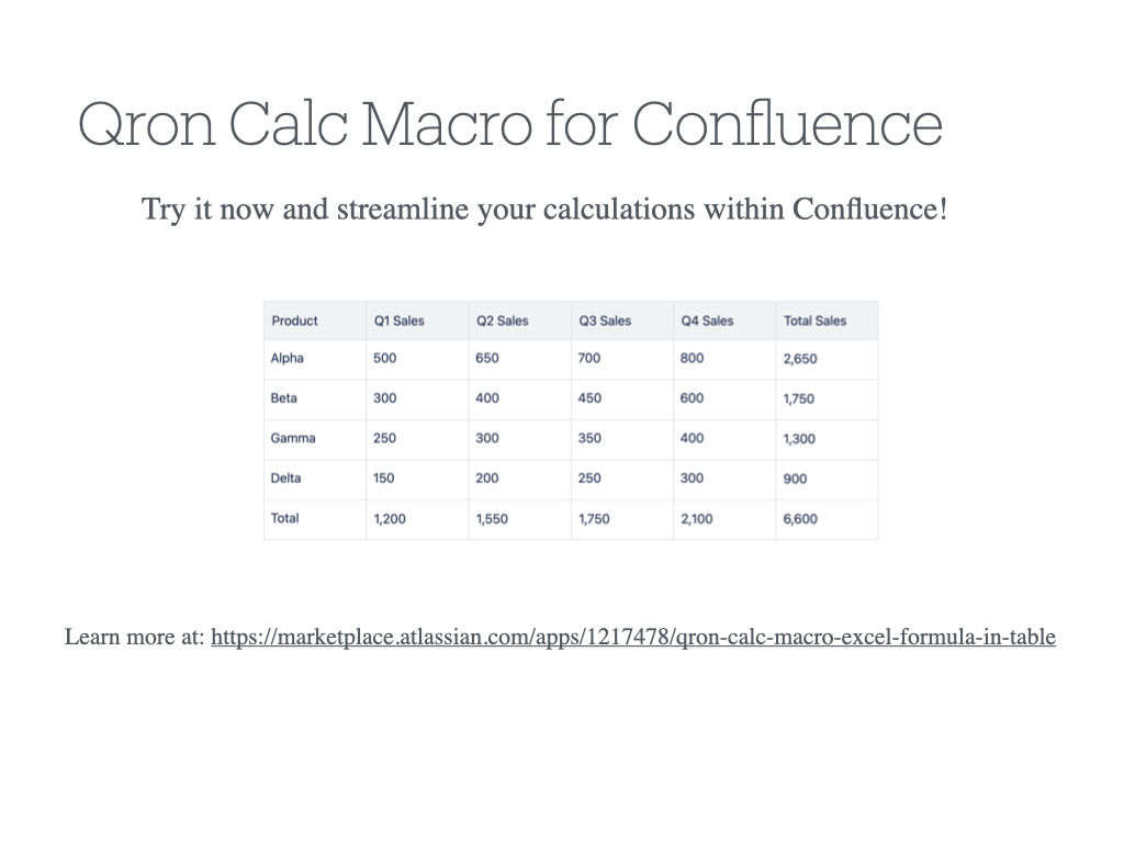 Enable Excel Functions In Confluence Tables Devpost