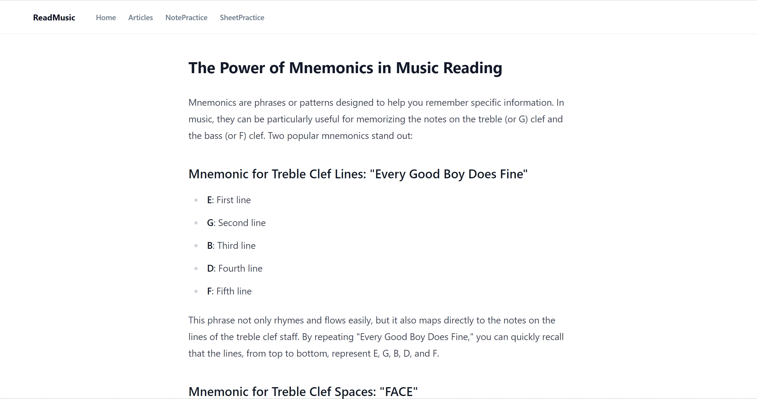 How to read sheet music | Devpost