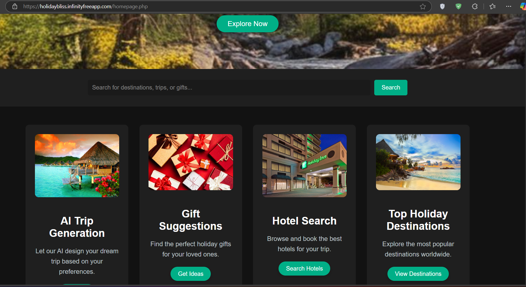 Holiday Bliss | Devpost