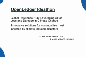 Global Resilience Hub | Devpost
