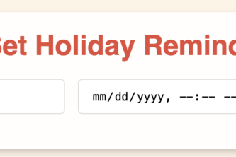Holiday Harmony | Devpost