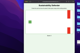 Sustainability defender | Devpost