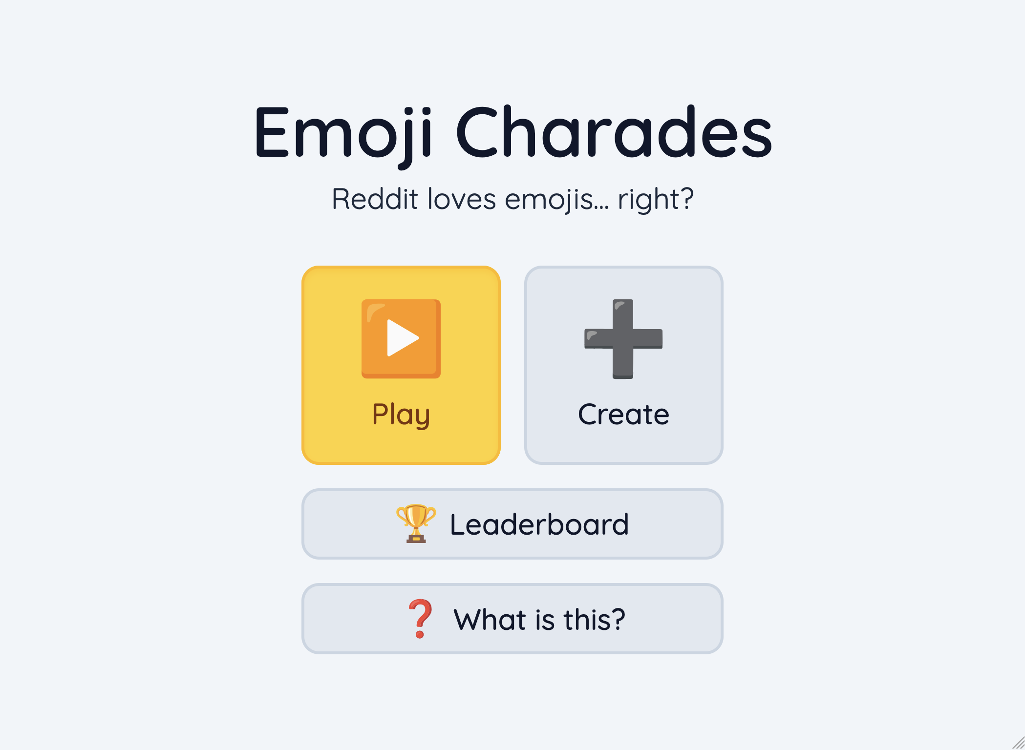 Emoji Charades | Devpost