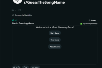 Guess The Song Name | Devpost
