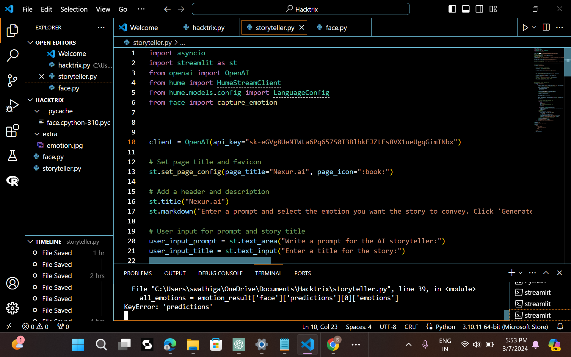 Nexur.ai: Holiday StoryCraft | Devpost
