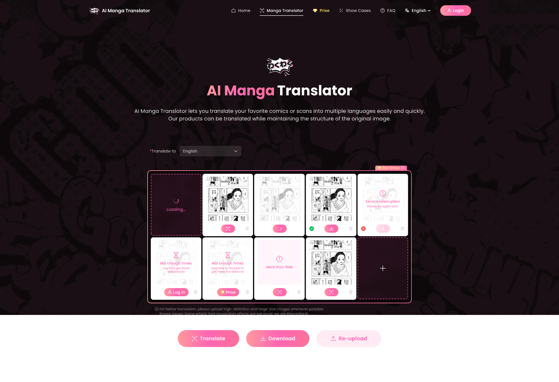 AI Manga Translator | Devpost