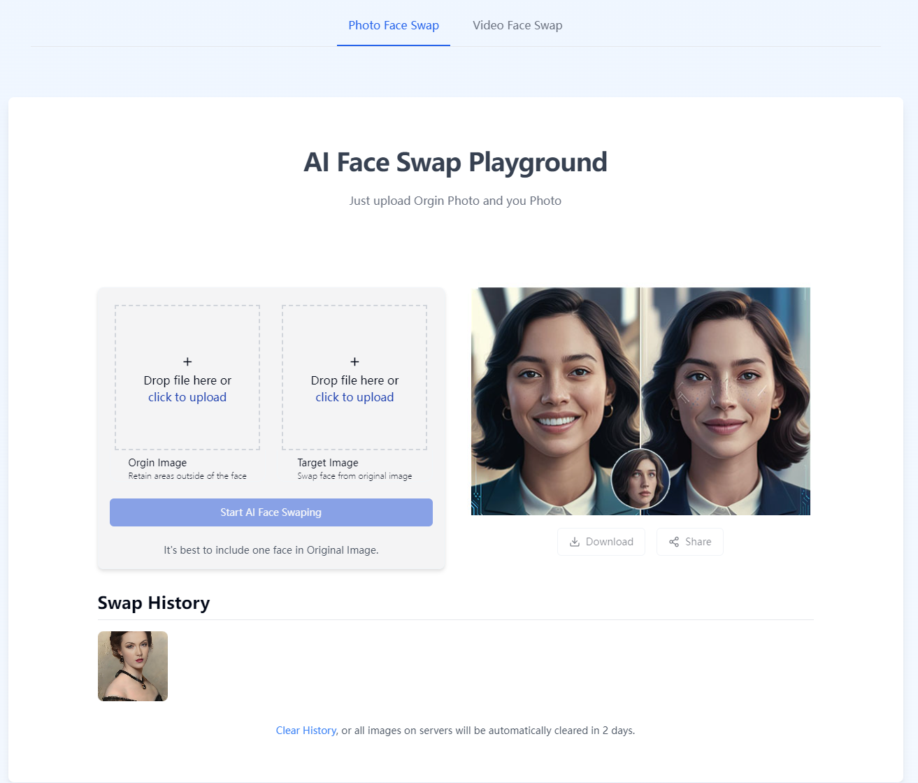 AI Face Swap | Devpost
