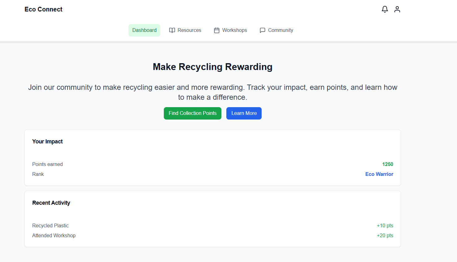 Eco connect | Devpost