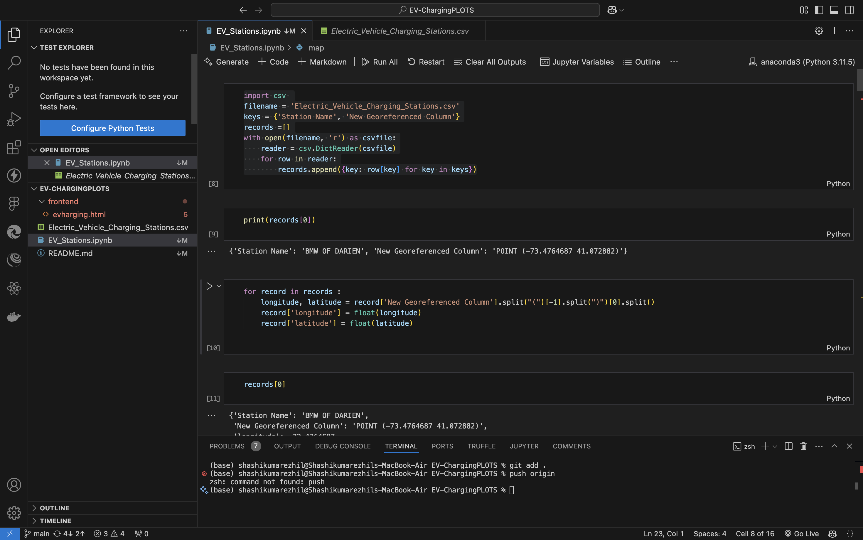EV Charging Plots using Folium | Devpost