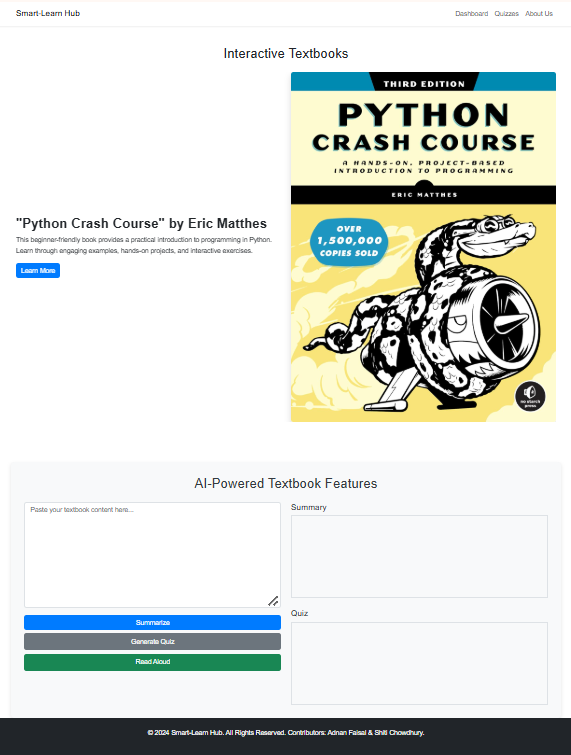 Smart-Learn Hub | Devpost