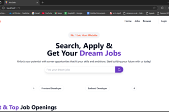 Online Job Portal using MERN stack Development | Devpost