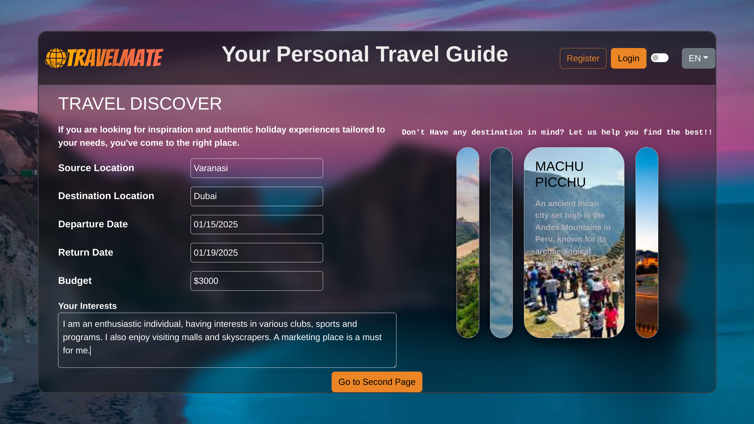 TravelMate | Devpost