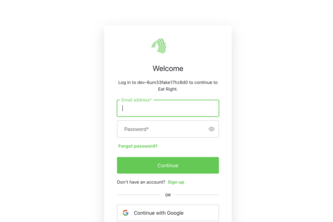 Customized auth0 login box | Devpost