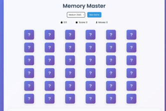 Memory Match Challenge | Devpost