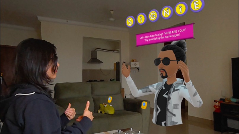 Signie - Your ASL tutor and translator | Devpost