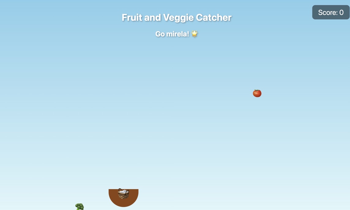 Kids Veggies Fruits Game | Devpost