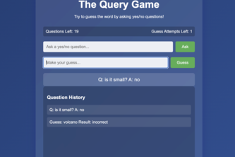 The Query Game | Devpost