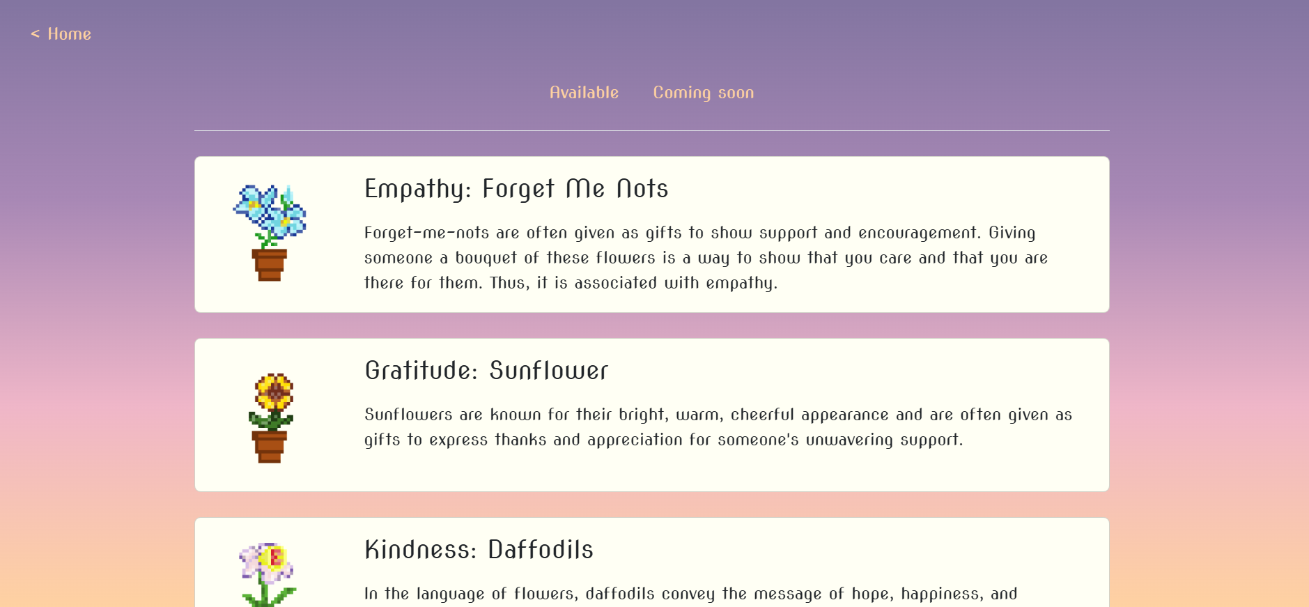 Garden of my Mind | Devpost