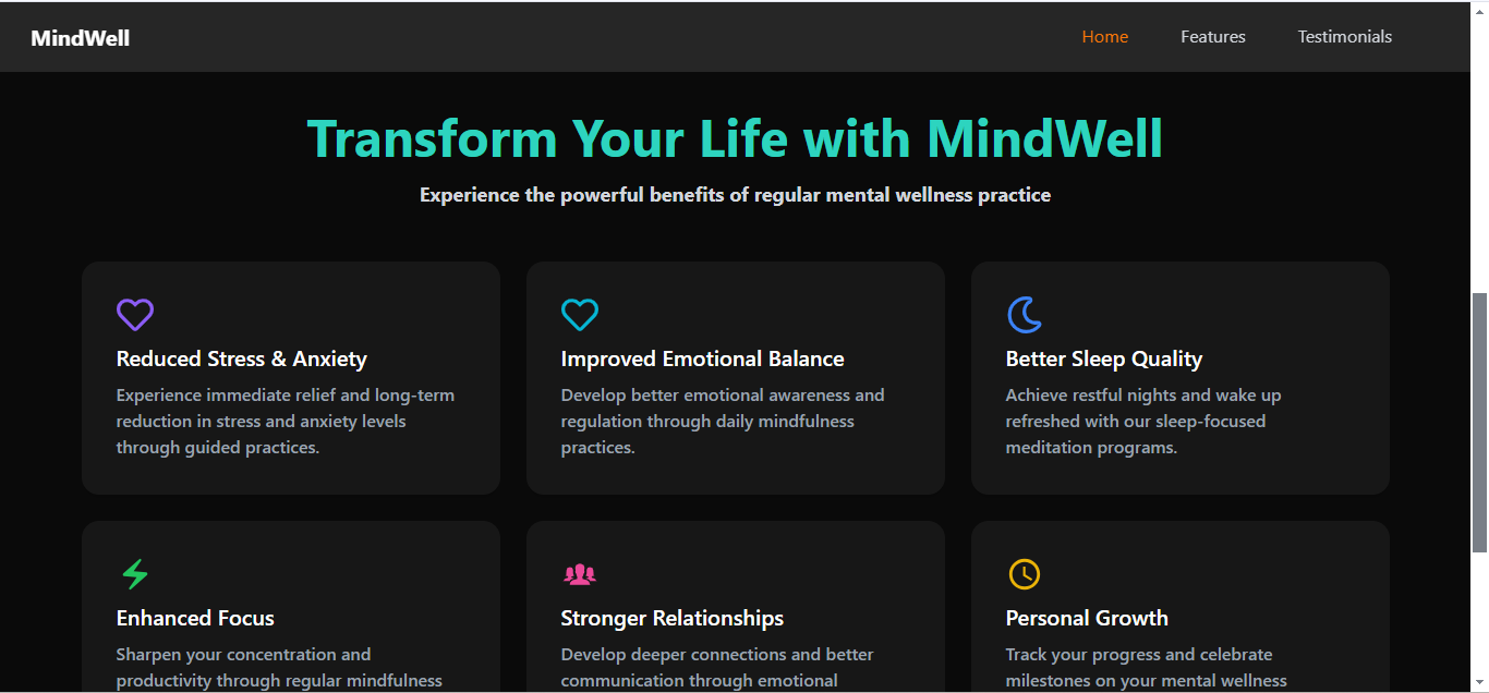 Mental Wellness App | Devpost