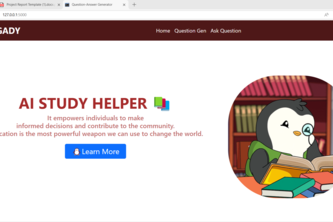 AI STUDY HELPER | Devpost