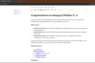 CKEditor Starter - Classic Editor | Devpost