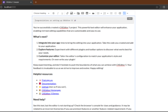 CKEditor with Code Block Plugin | Devpost