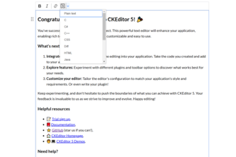 Add and configure the code block plugin | Devpost
