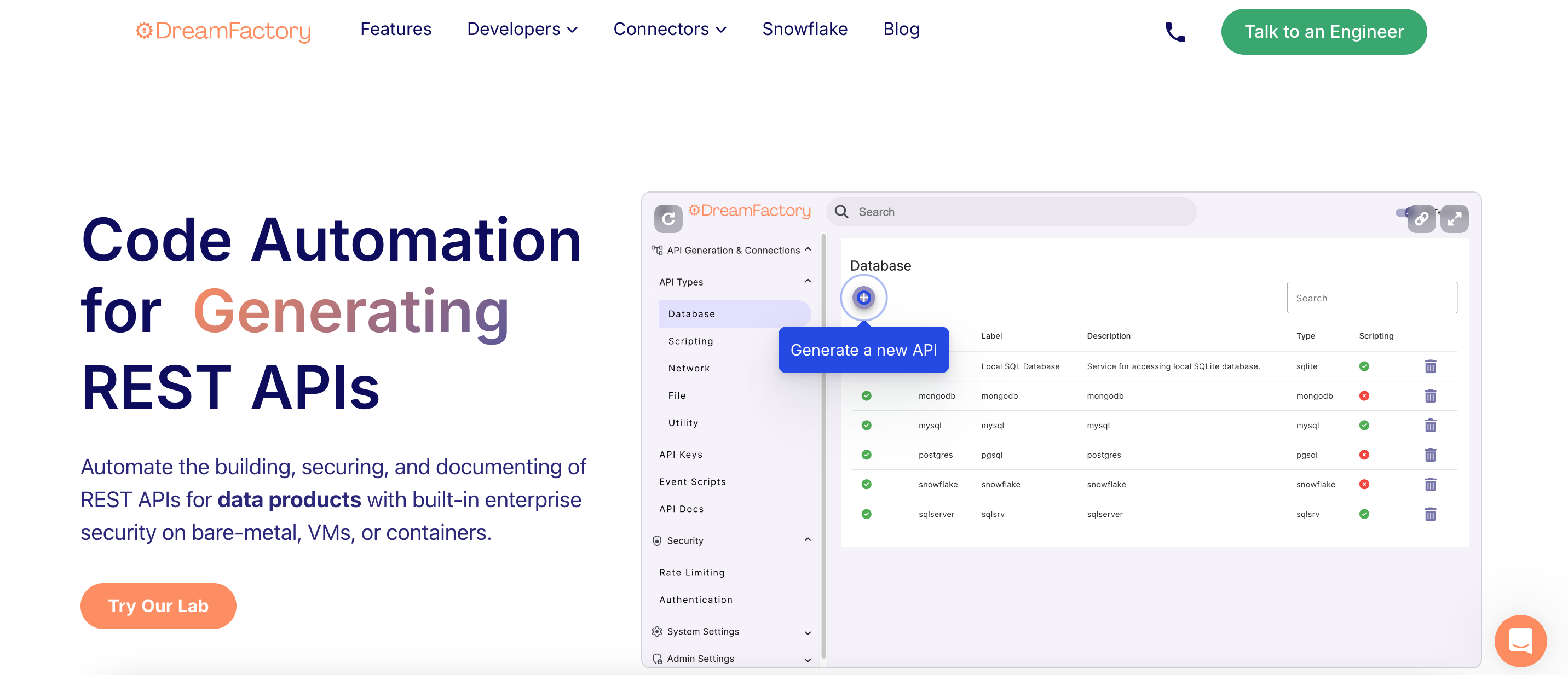 DreamFactory | Devpost