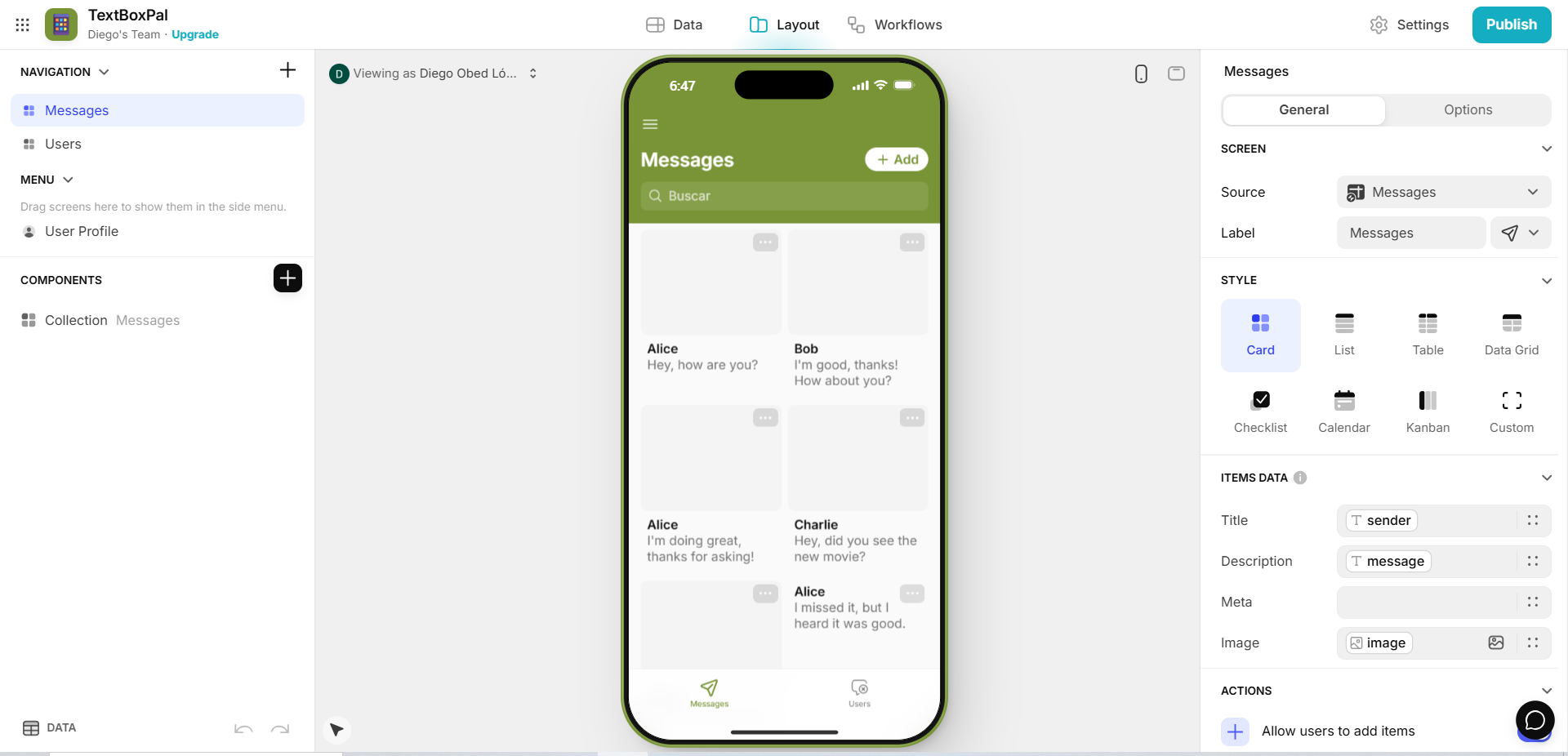 Try using a Low or No Code tool | Devpost