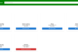 Hack4Good Web-based Minimart | Devpost