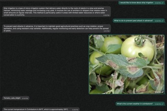 LLM Chatbot with IoT - WhatsApp Bot: Your Agri bot Anywhere | Devpost