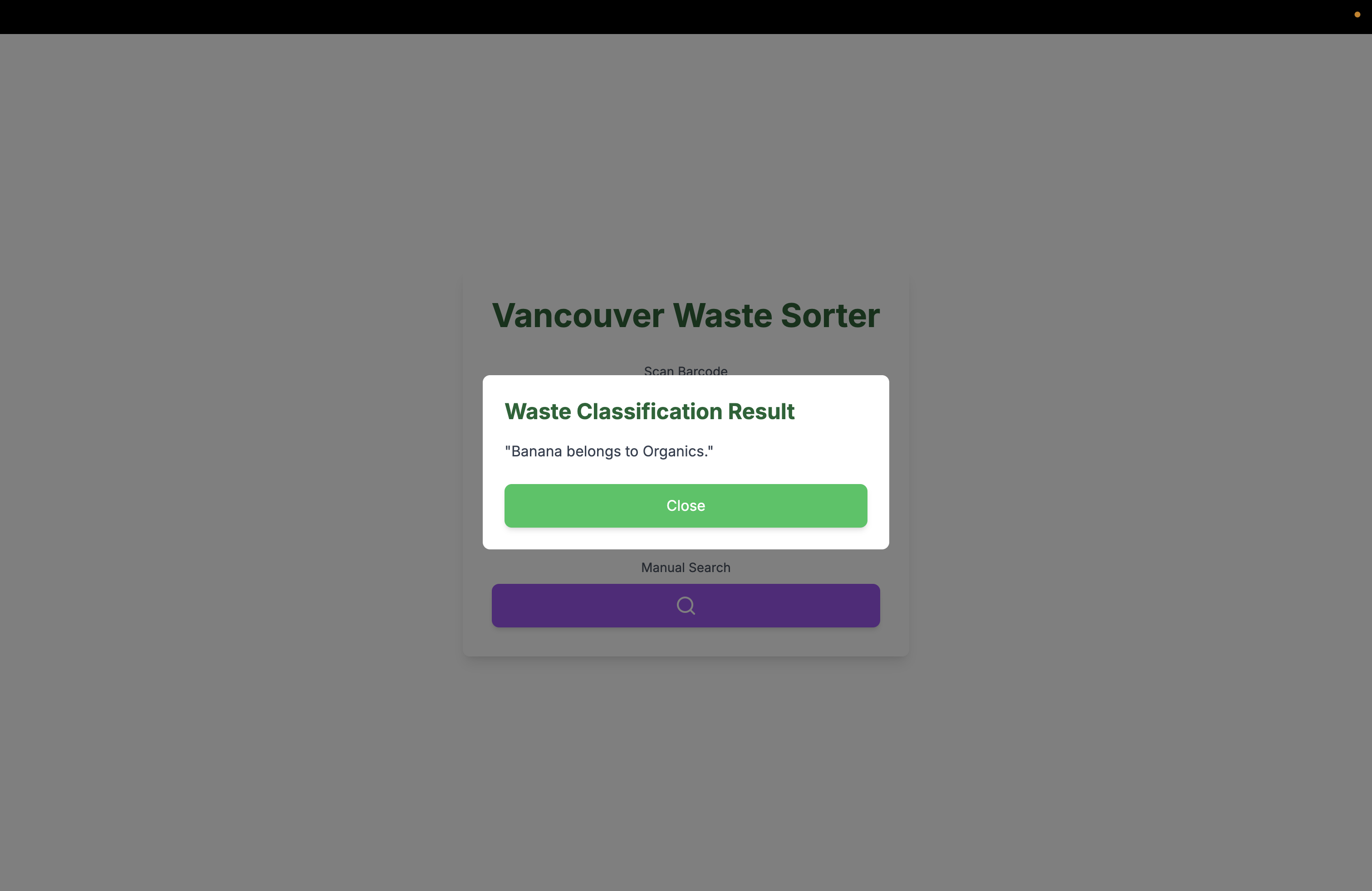 Vancouver Waste Sorter | Devpost