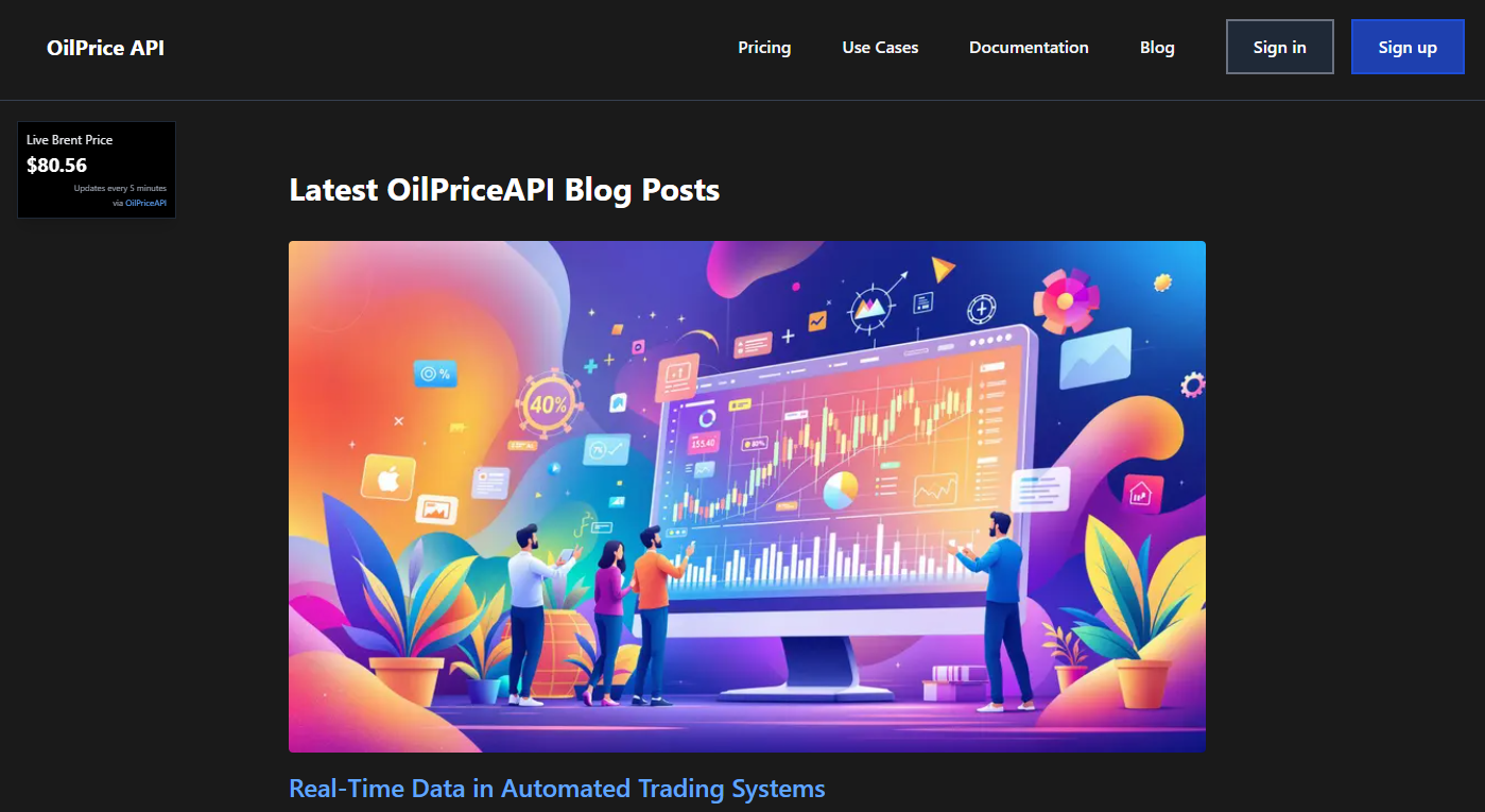 OilPrice API | Devpost