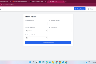 Travel ai | Devpost