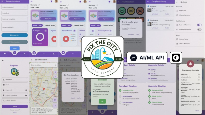 Fix The City | Devpost