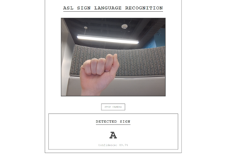 ASL Detector | Devpost
