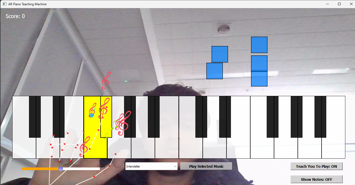 AR Piano Teaching Machine | Devpost