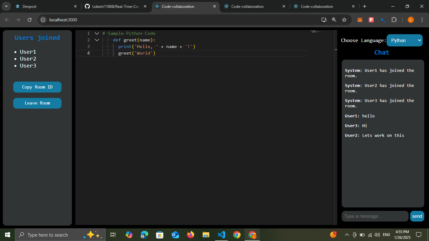 Realtime Collaborative Coding Tool | Devpost Realtime Collaborative Coding Tool | Devpost