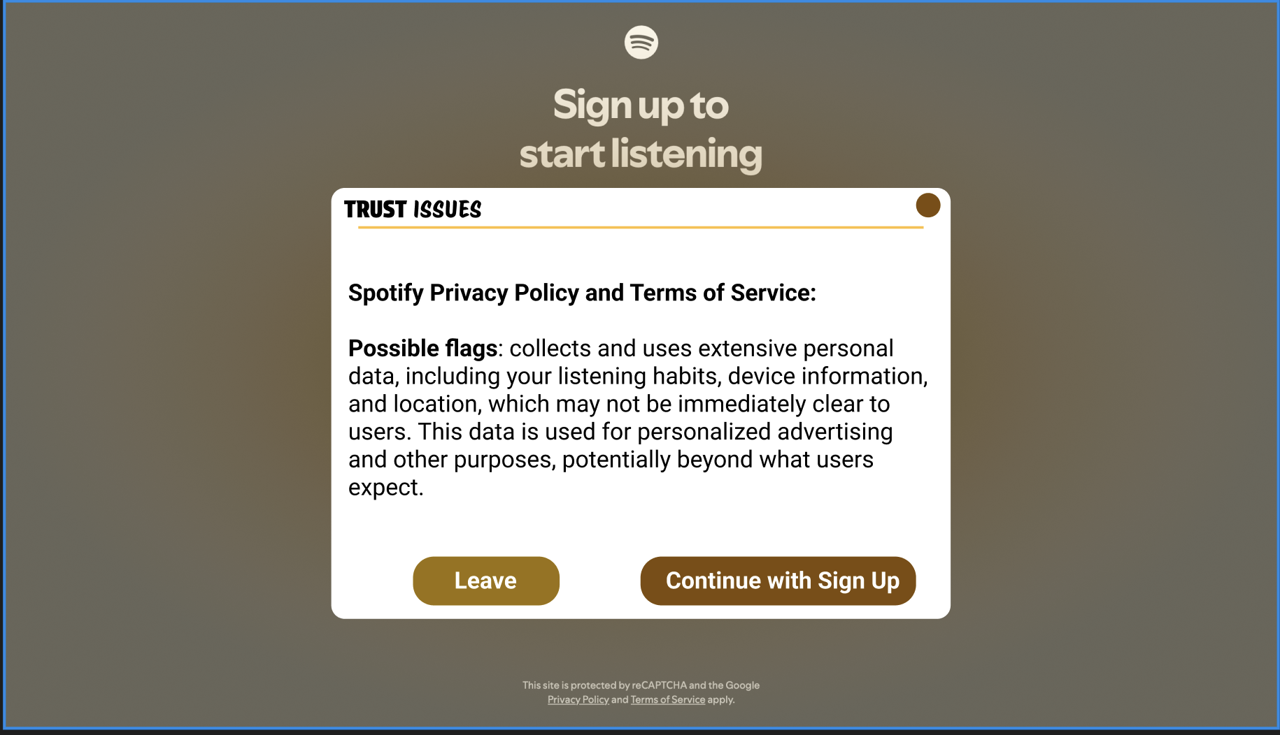 28: Trust Issues AI | Devpost