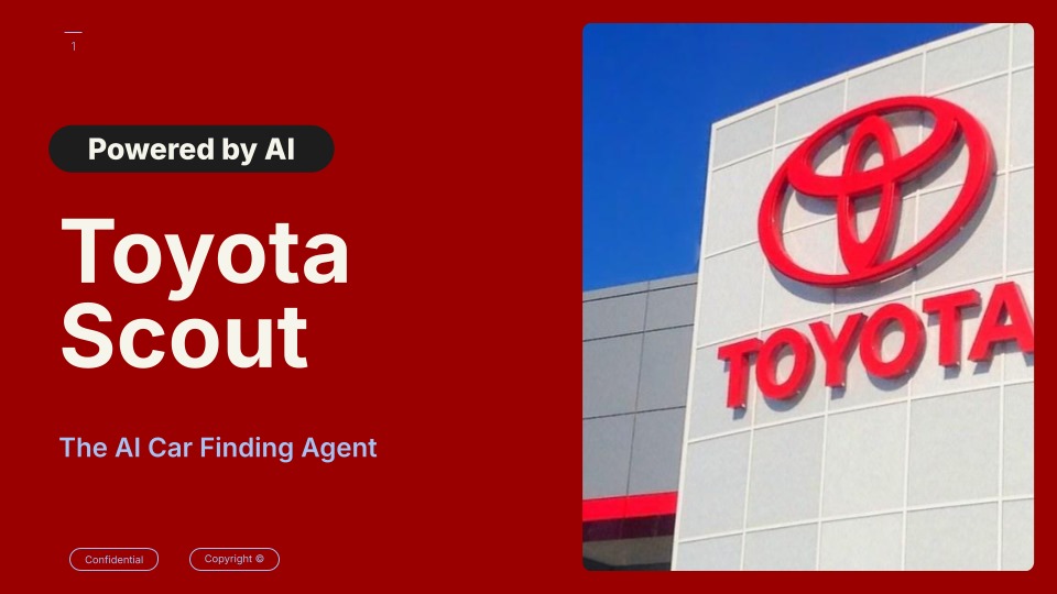 Toyota Scout | Devpost