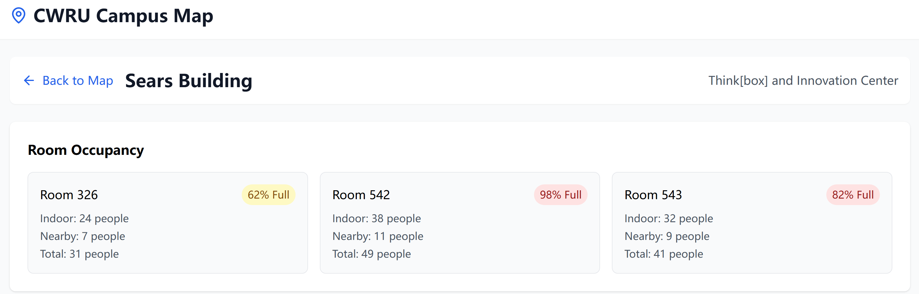 Campus heat map | Devpost