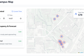 Campus heat map | Devpost