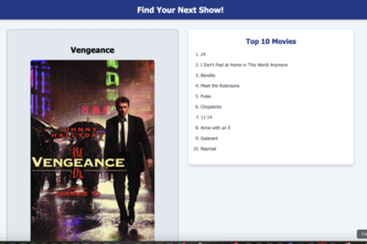 Movie/Tv Show recommendation | Devpost