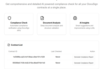 Smart Document Compliance Checker | Devpost